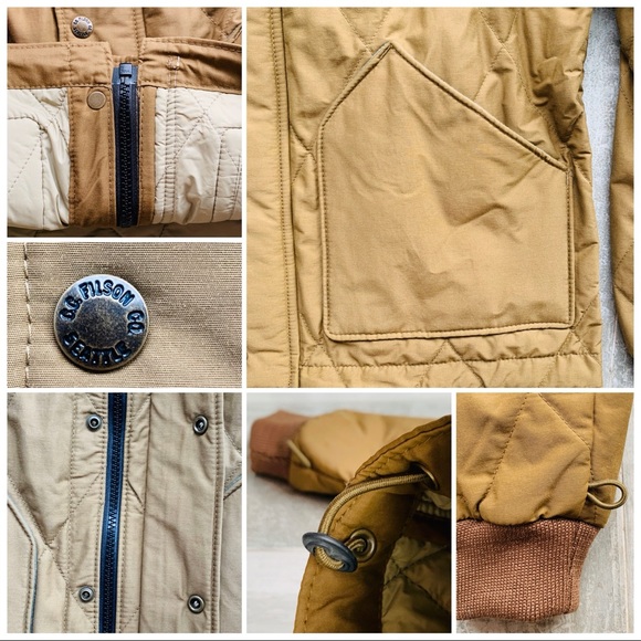 Filson | Jackets & Coats | Filson Vintage Lightly Padded Men Camo Tan ...